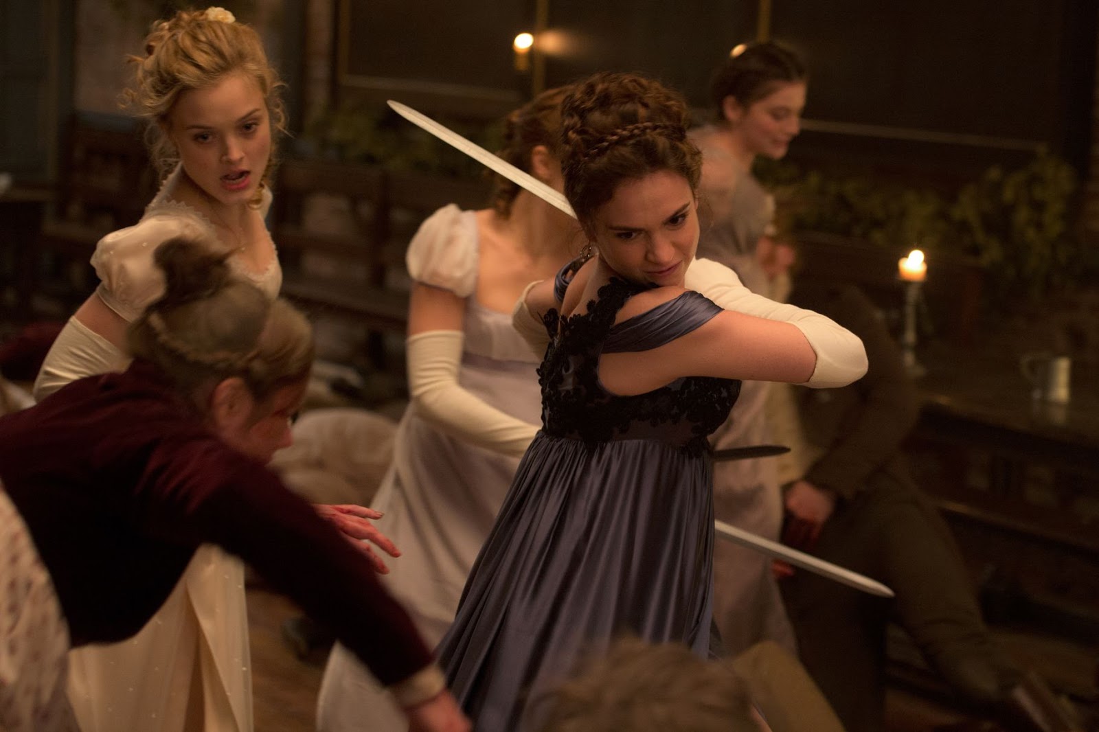 SCREENSCREEN: Pride & Prejudice & Zombies SCREENSCREEN: Pride & Prejudice & Zombies