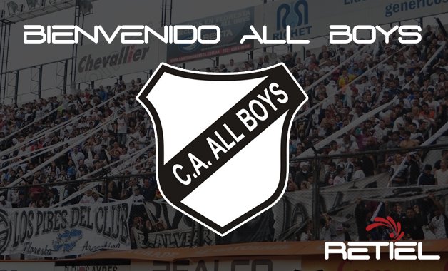 Retiel será a fornecedora esportiva do All Boys - Show de Camisas