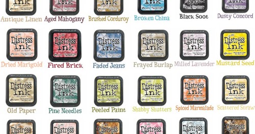 Crafters Corner : Basic Info about Distress Inks