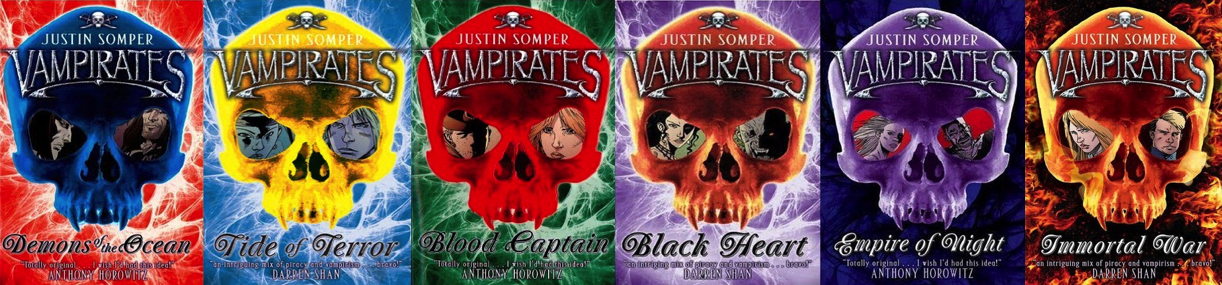 Empire of Books: Re-vamped Vampirates Series Covers!