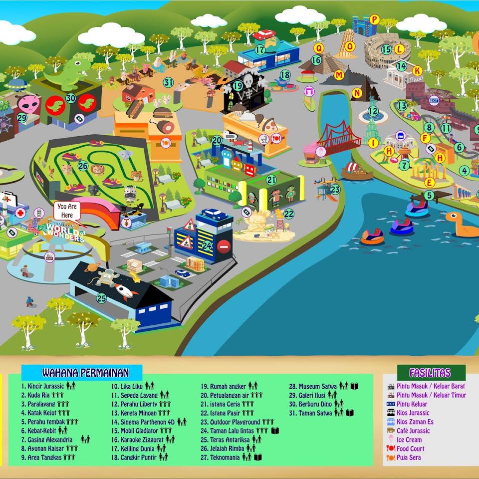 Fasilitas dan (wahana|Permainan} serta Harga Tiket Citra Raya Water ...