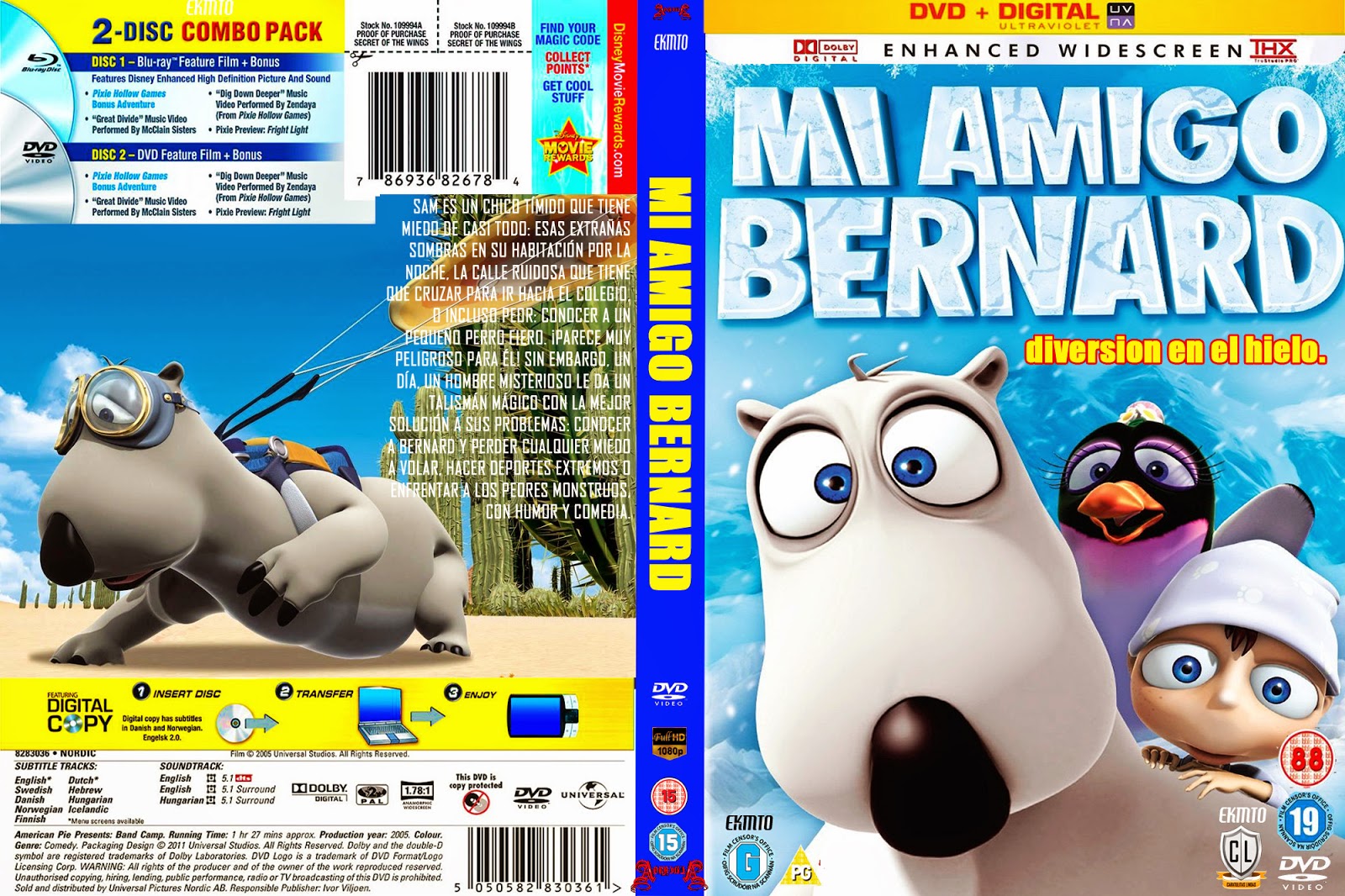 Cover: Mi amigo bernard dvd