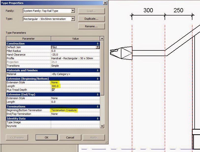 RevitCat: Weird Revit Railing Stuff - part 5 - Extensions / Terminations