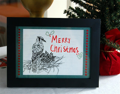 Capadia Designs: A Frame for a Special Card