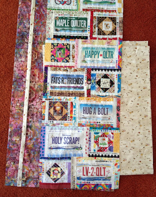 Susan's Quilt Creations: 2015 License Plate Quilt finished
