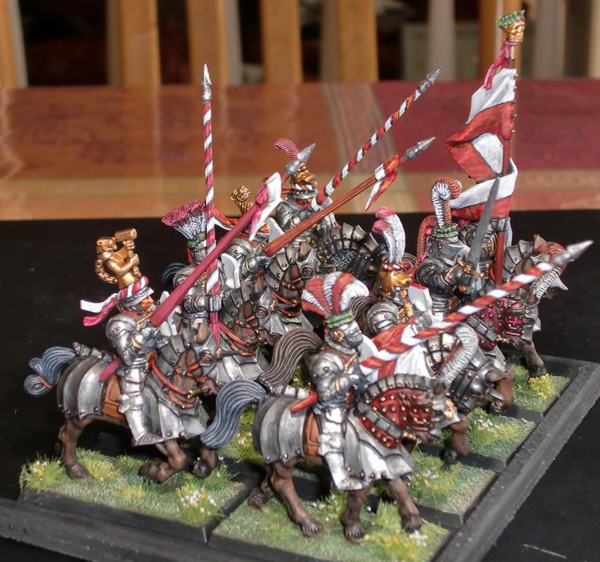 WAB Corner: WHFB Empire Knights - First Core Unit Completed