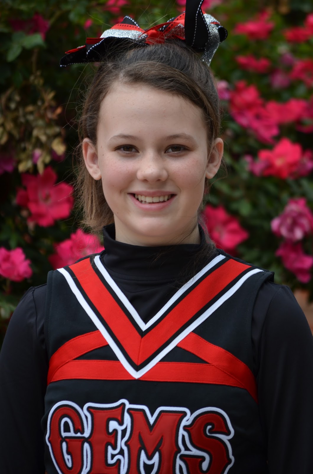 One Blessed Mom: Cheering Kait 2013