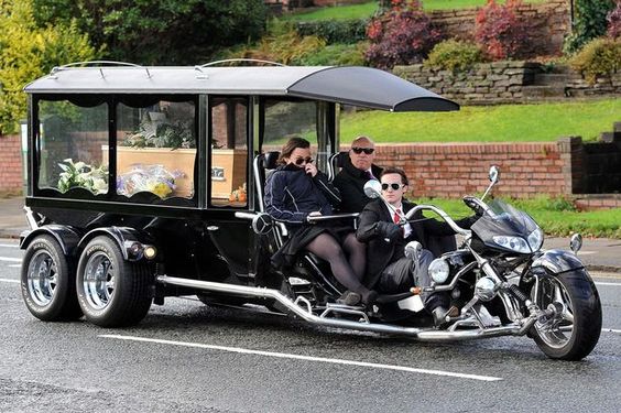 October Country USA: Dark Rides - Unique Hearses - Motorcycles and Tanks