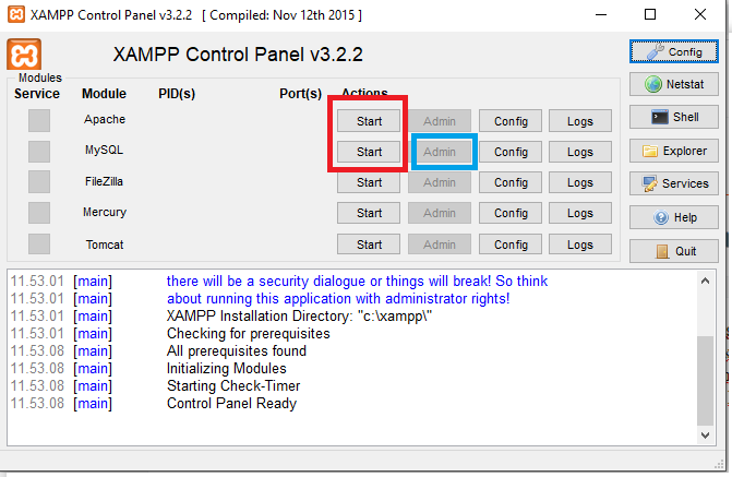 MEMBUAT DATABASE MySql MENGGUNAKAN phpMyAdmin. ~ FADILLAHARIS