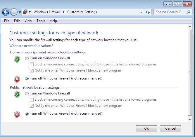 How to disable window firewall in windows 7/8/10? - Tpsntech