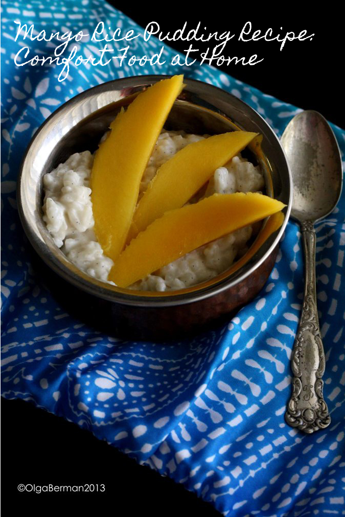 Mango & Tomato: Mango Rice Pudding Recipe: Comfort Food at Home