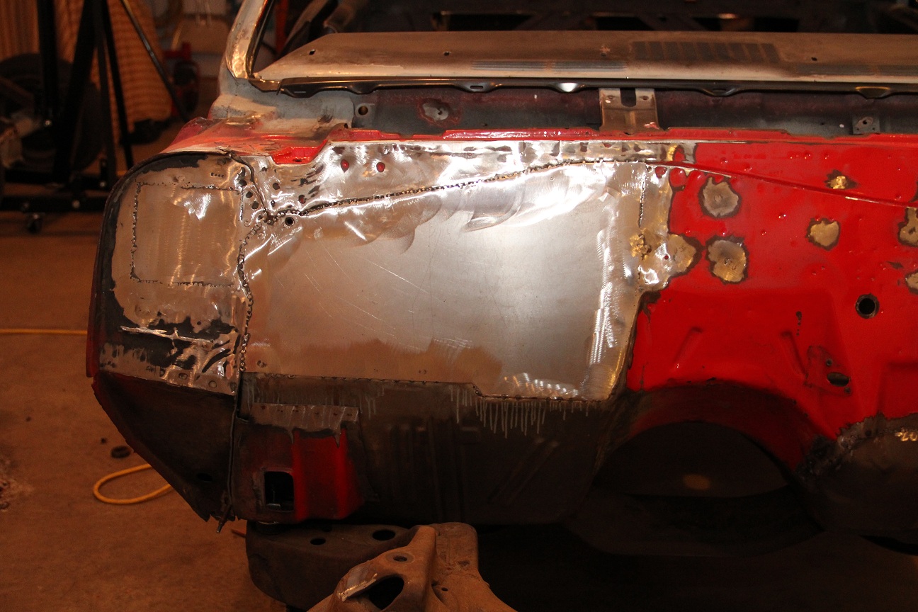 The making of Steve's 1966 Chevelle SS: Spot-Welding Part 1