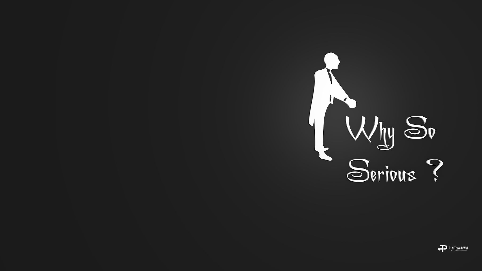 Why So Serious 4K Wallpaper [ Pack of 2 ]