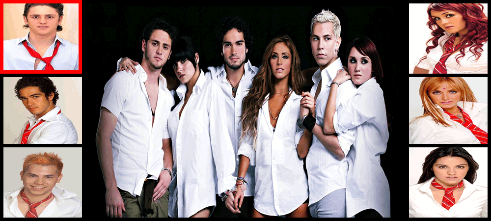 Rebelde Mexicano: Capitulos (beijos)