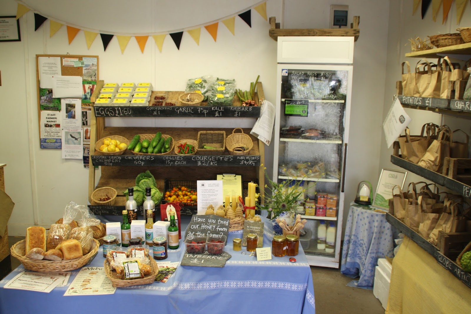 Bosavern Community Farm: Farm shop open daily 11 am till 6 pm