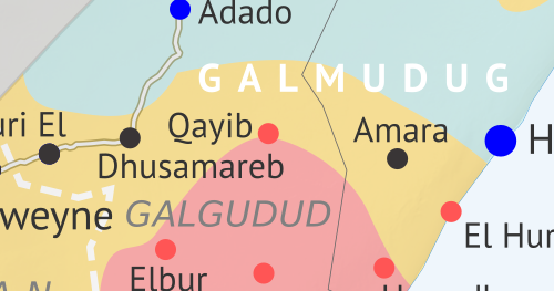Somalia Control Map & Timeline - December 2019 (Subscription ...