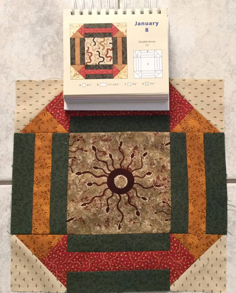 Week Two of the Calendar Blocks by Patricia B of Australia