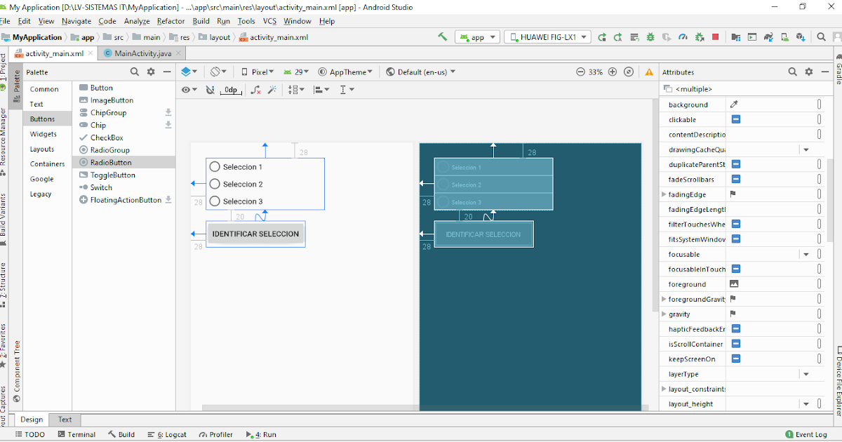 lvsistemas: RadioButton en Android