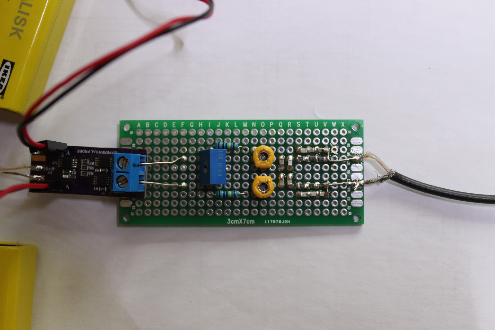 Paul's DIY electronics blog: Building a Differential Amplifier Probe