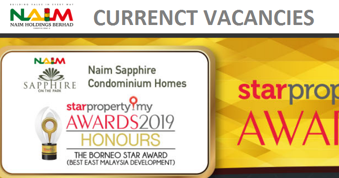 Current Vacancies Naim Holdings Berhad | Job Malaysia Page