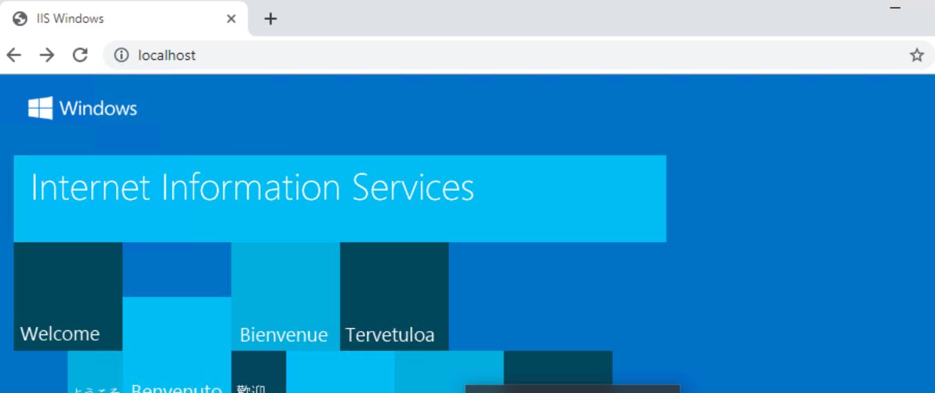 How to install IIS on Windows 10 - devopszones