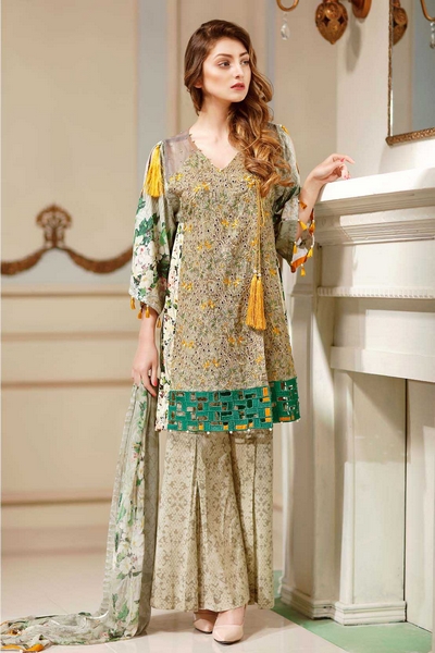 Warda Summer Melange Lawn Collection 2017-18 - Pakistani Suits Online ...