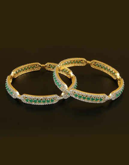 Cz stone bangles