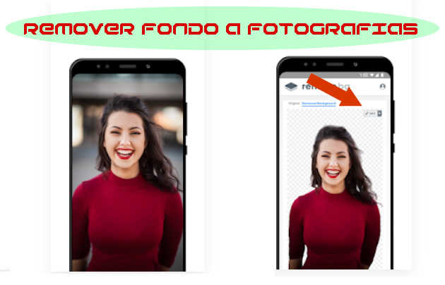 Herramientas online para remover fondo de Imágenes