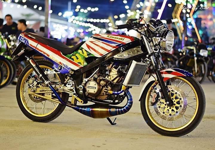 50 Foto Modifikasi Motor Ninja SS Paling Kece Dijalanan