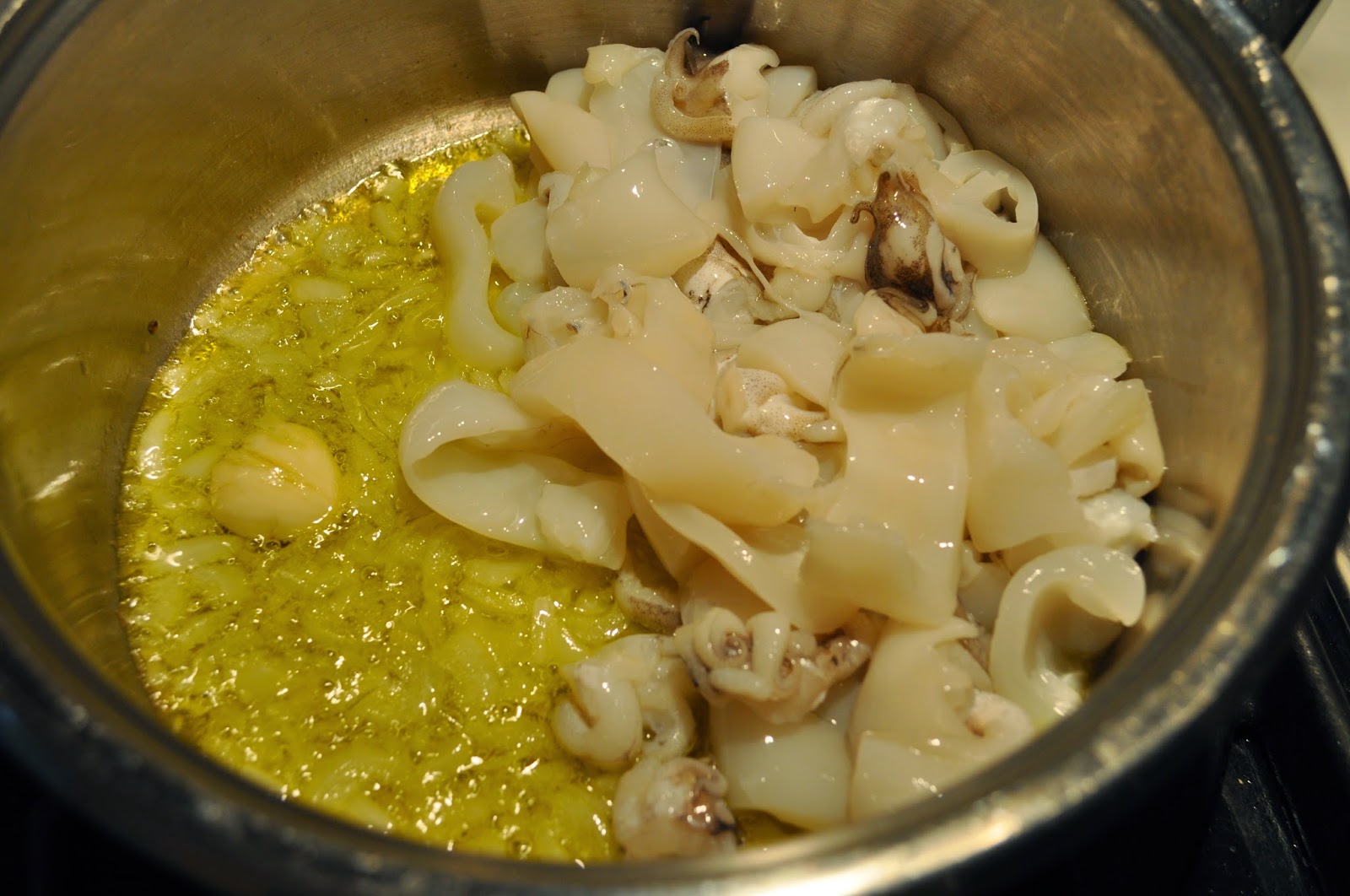 Cooking with Manuela: Risotto with Cuttlefish