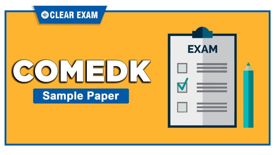 comedk-sample-papers