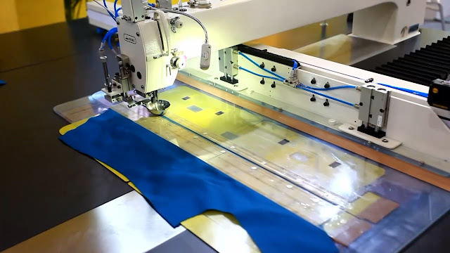 CNC Template Sewing Machine from JOOKE: How does our CNC template ...