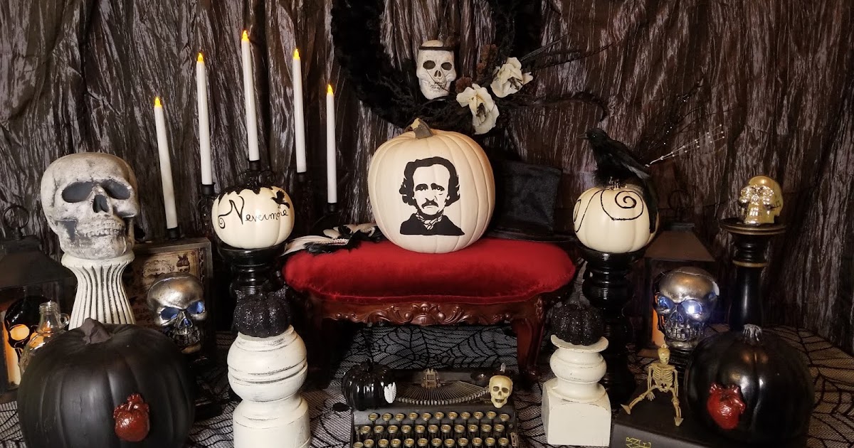 A Bewitching Guide to Halloween: Edgar Allan Poe Party from Pumpkins ...