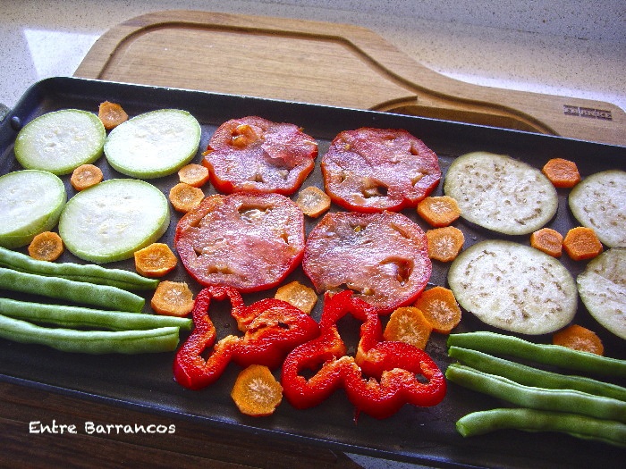 Entre Barrancos (COCINA): Verduritas a la plancha y algunos trucos