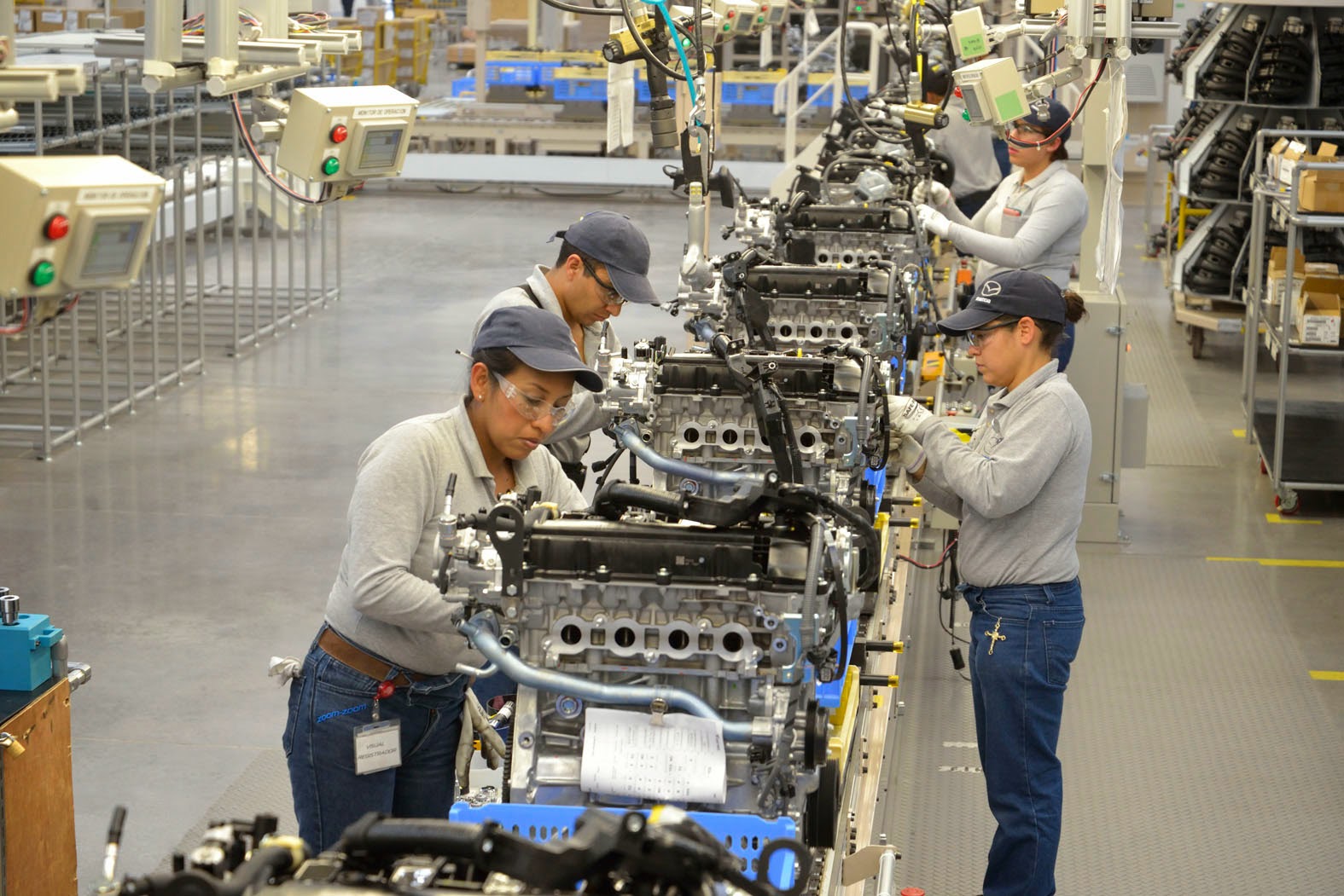 MAZDA NOTÍCIAS: Visita à fábrica do México (MMVO)