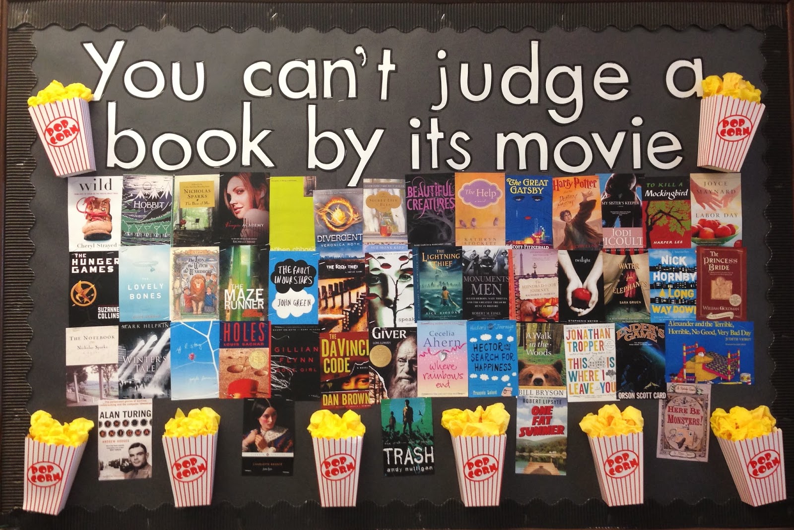 Mepham High School Library: You can't judge a book by its movie