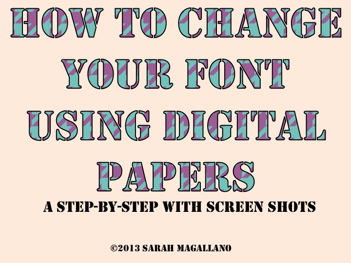 Diapers, Dollars, and Diplomas: How To Change Your Font Using Digital ...