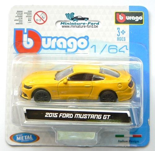 Bburago, 2015 Ford Mustang GT >