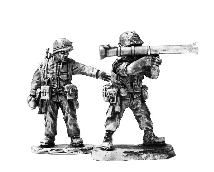 Gringo 40's: 28mm US Marine Corps Vietnam Miniatures: Part II