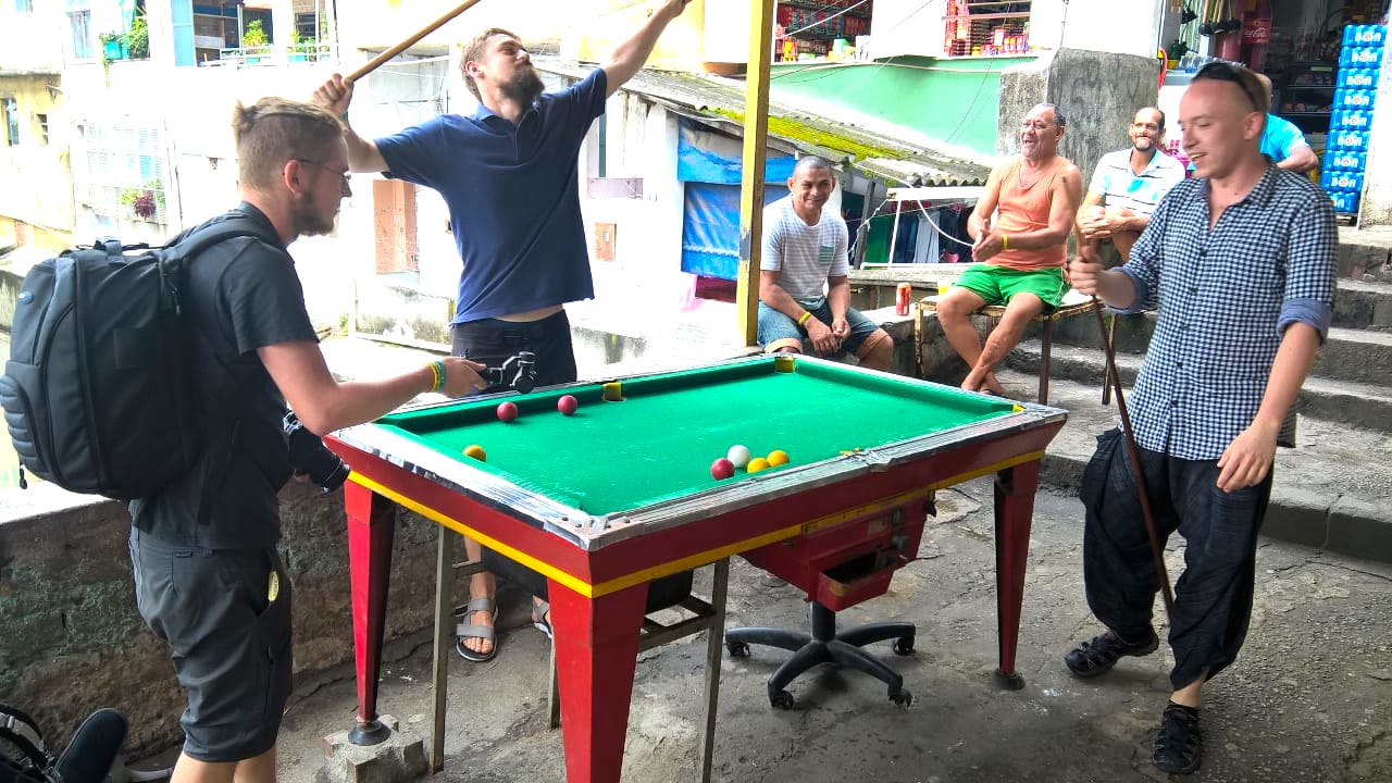 Life in Favela of Rocinha, Rio de Janeiro, Brazil: 2017