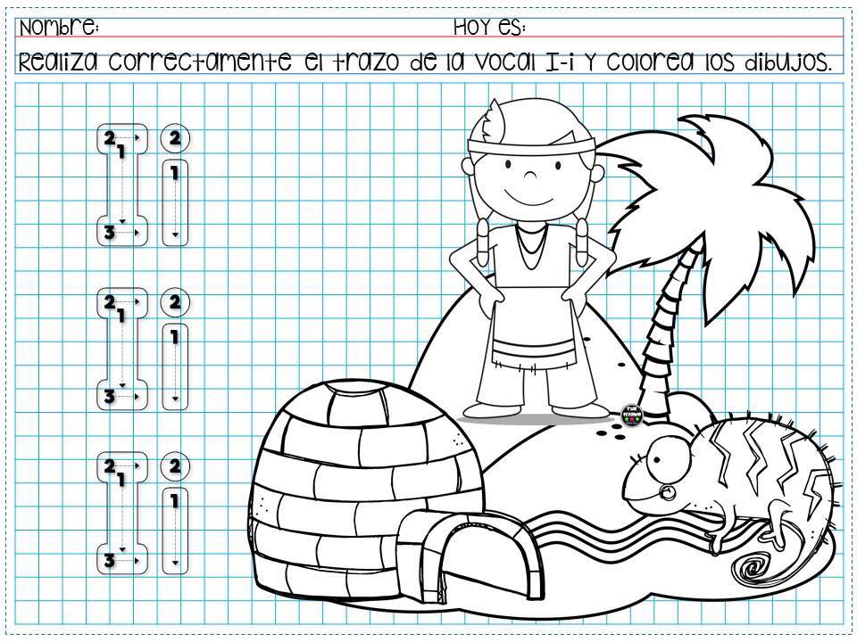 Cuadernos de Trazos para Vocales | Materiales Educativos para Maestras