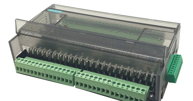 LE3U 48MT6AD2DA 24 input 24 relay output RS485 MODBUS RTU RTC