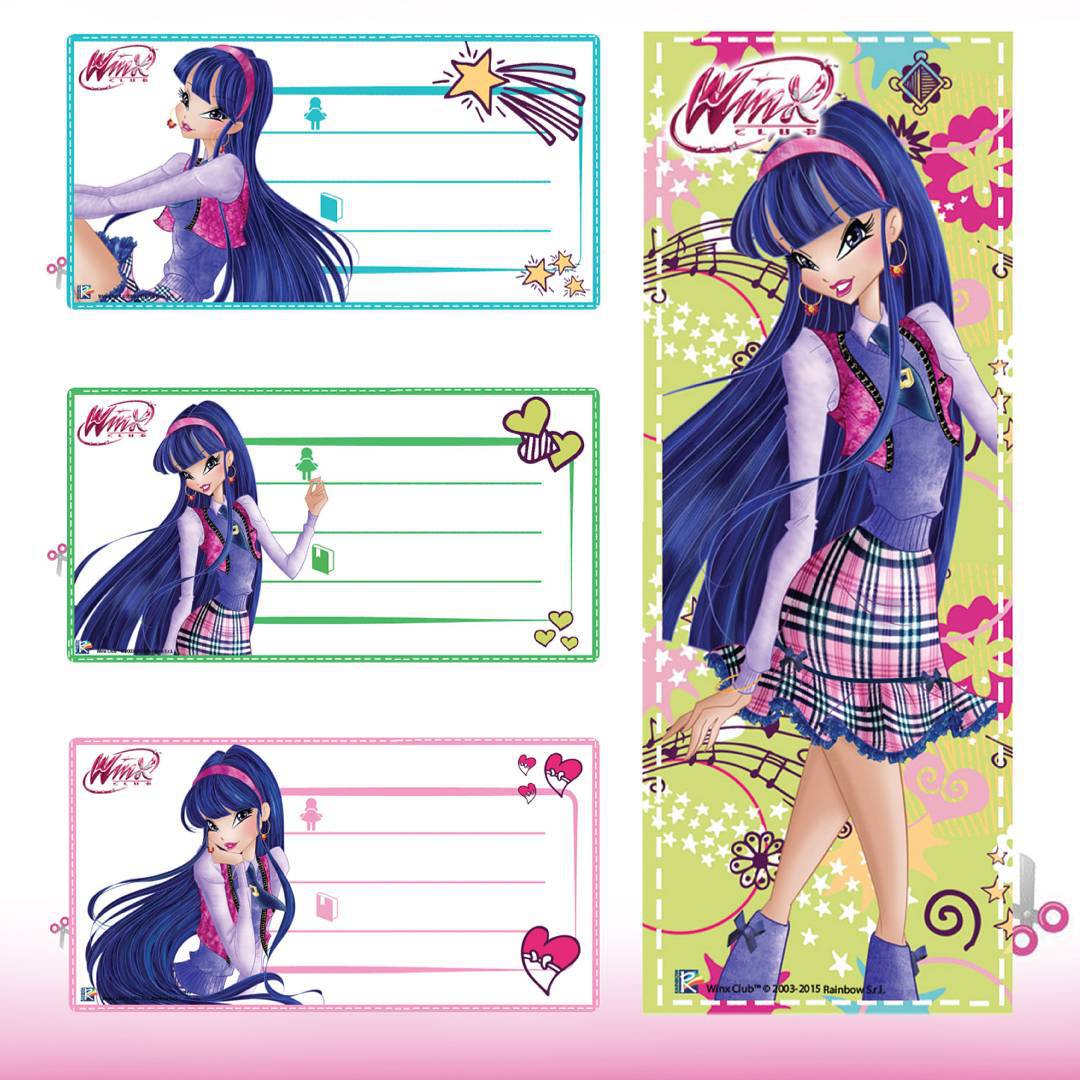 Winx Club 7: School Couture [Etiquetas e Marcadores]