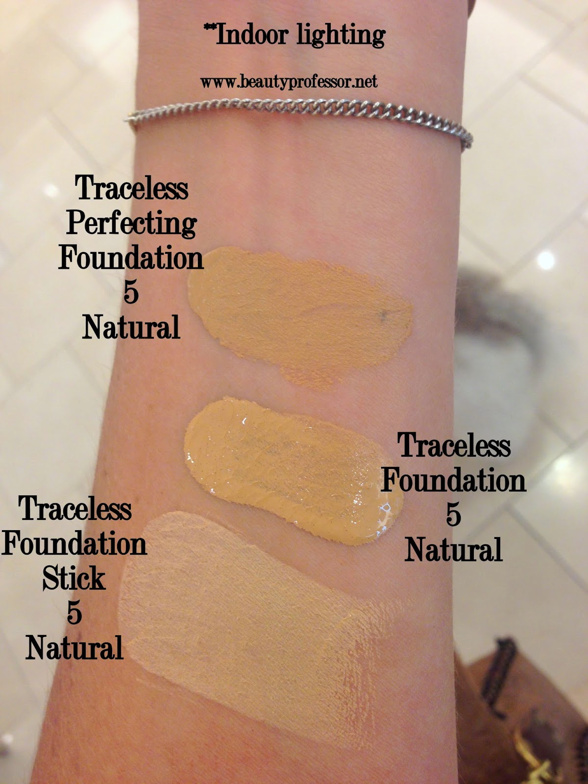 Tom Ford Traceless Perfecting Foundation...Swatches of All 15 Shades ...