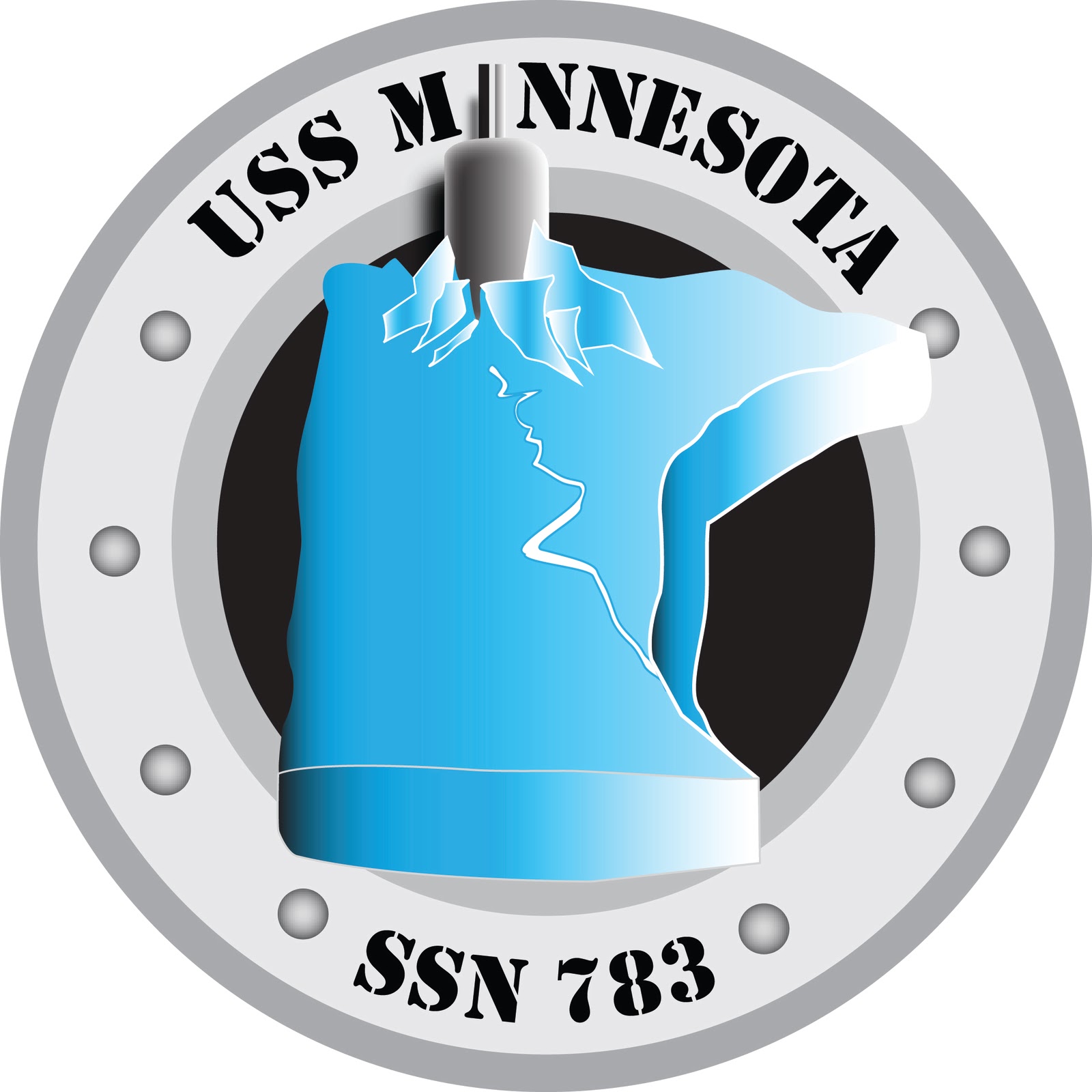USS Minnesota SSN 783 Logo Contest: Ryan Ostendorf, Alexandria Technical