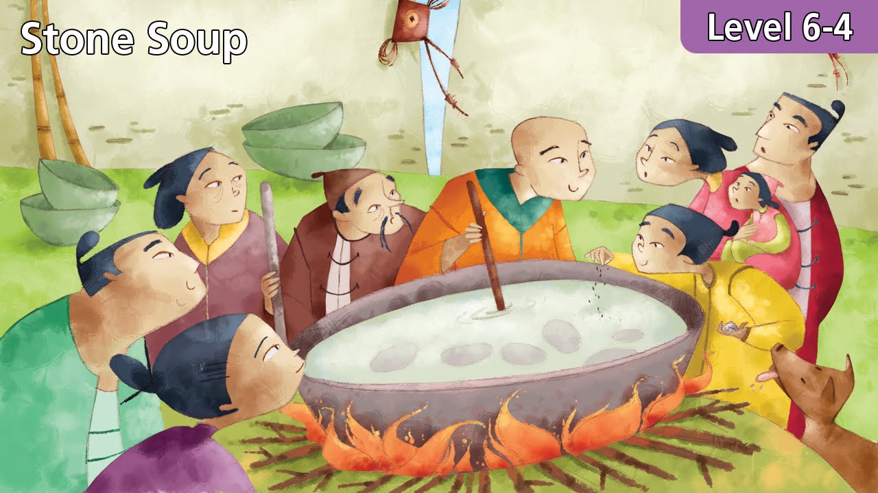 English is FUNtastic: Stone Soup - cartoon video with english subtitles ...