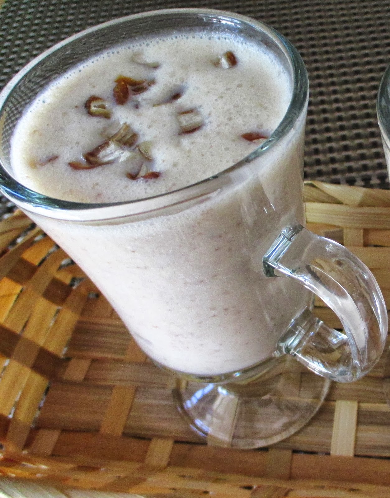Classic Kerala Cuisine: Dates Banana Milkshake