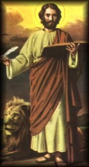 El Santo del Dia: 25 DE ABRIL SAN MARCOS EVANGELISTA
