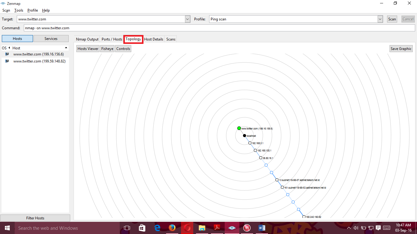 Network Scanning dengan Zenmap pada Windows | Teknik Komputer Jaringan