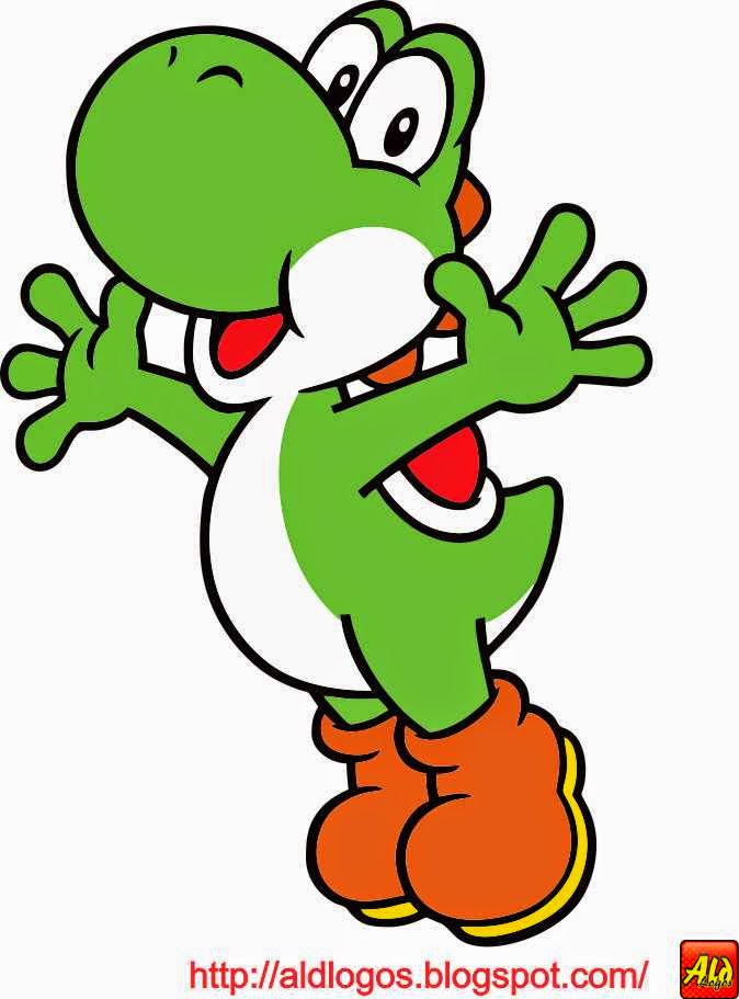 Yoshi de Mario Bros vectorizado - AldLogos